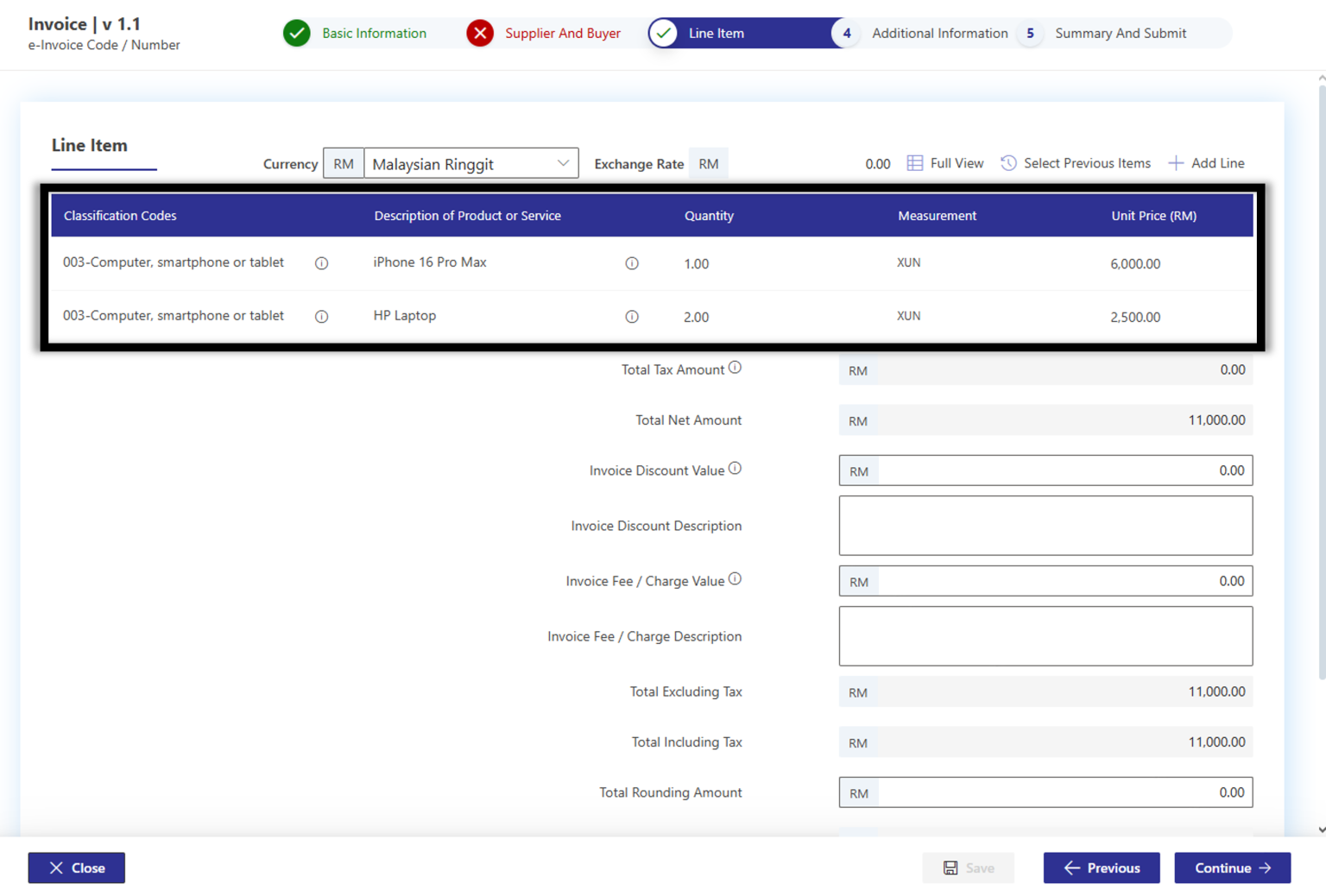 E-Invoice #5 How to Issue an E-Invoice via MyInvois Portal (Step-by ...