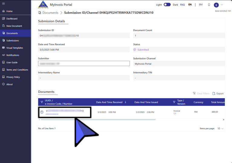 E-Invoice #5 How to Issue an E-Invoice via MyInvois Portal (Step-by ...