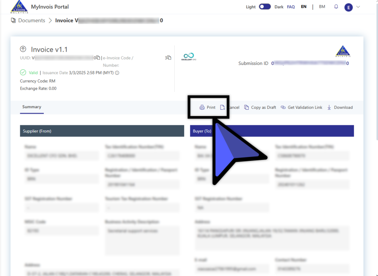 E-Invoice #5 How to Issue an E-Invoice via MyInvois Portal (Step-by ...