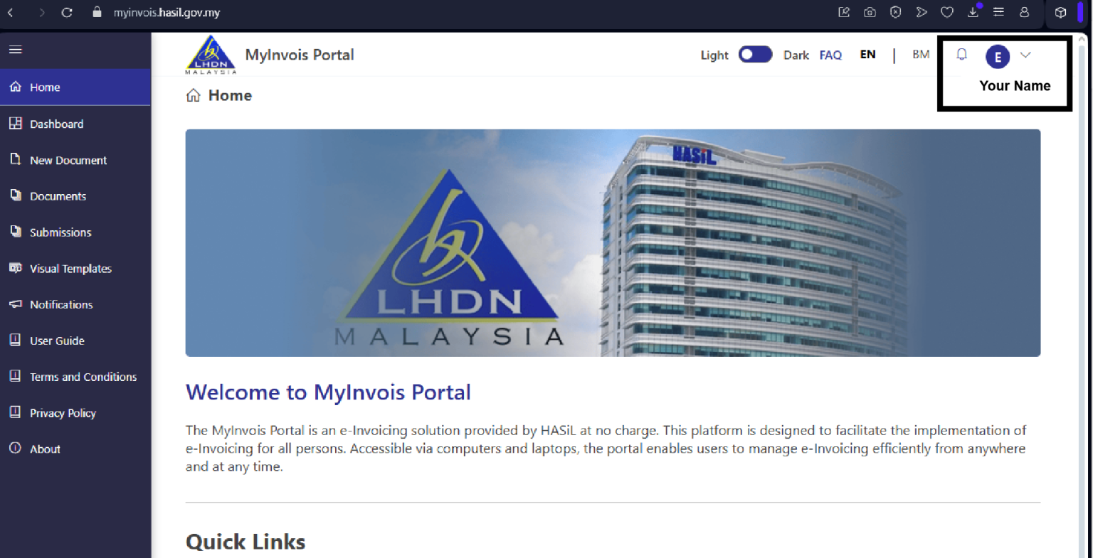 e-Invoice Guide : Myinvois Portal Guide (Step-by-Step)